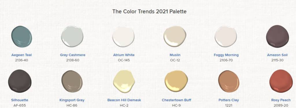 2021 Color of the Year - Red House Design Build